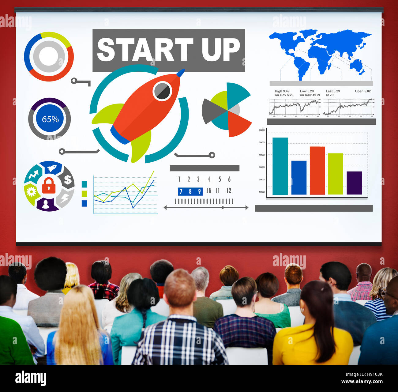 Business Plan Startup Strategy Innovation Vision Creativity Concept ...