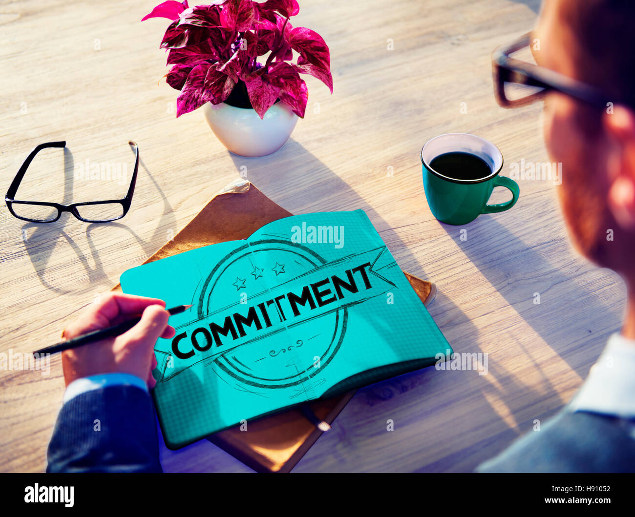 Commitment Devotion Dedication Conviction Concept Stock Photo - Alamy