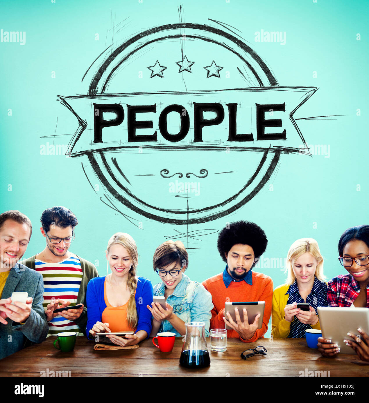 People Human Humanity Individuality Person Concept Stock Photo - Alamy