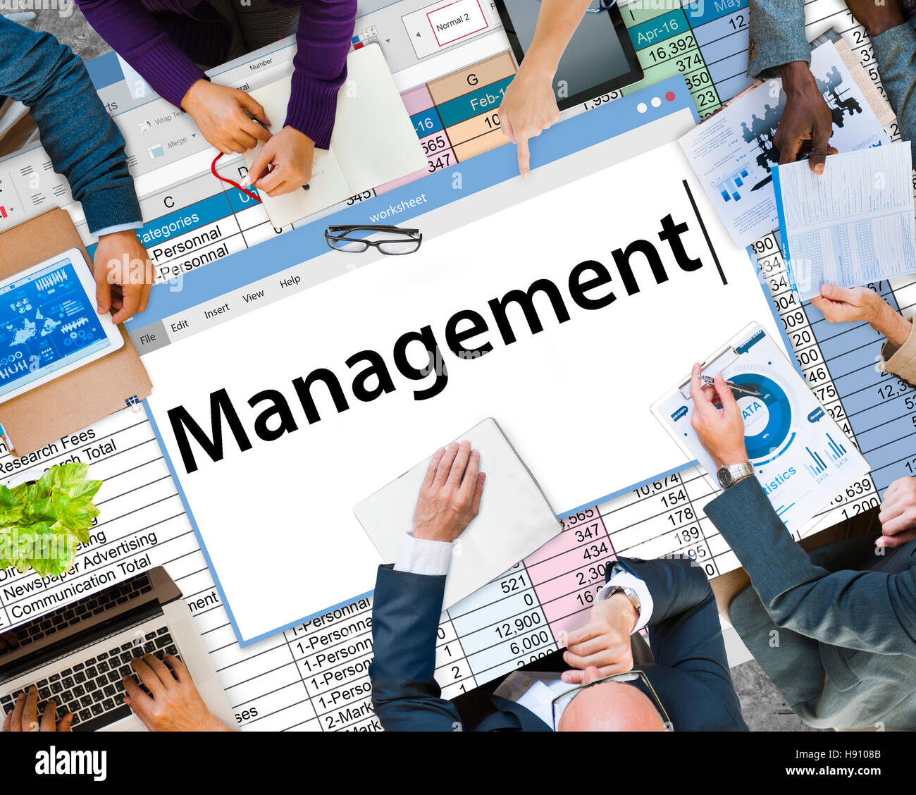 Management Organization Managing Controlling Concept Stock Photo - Alamy
