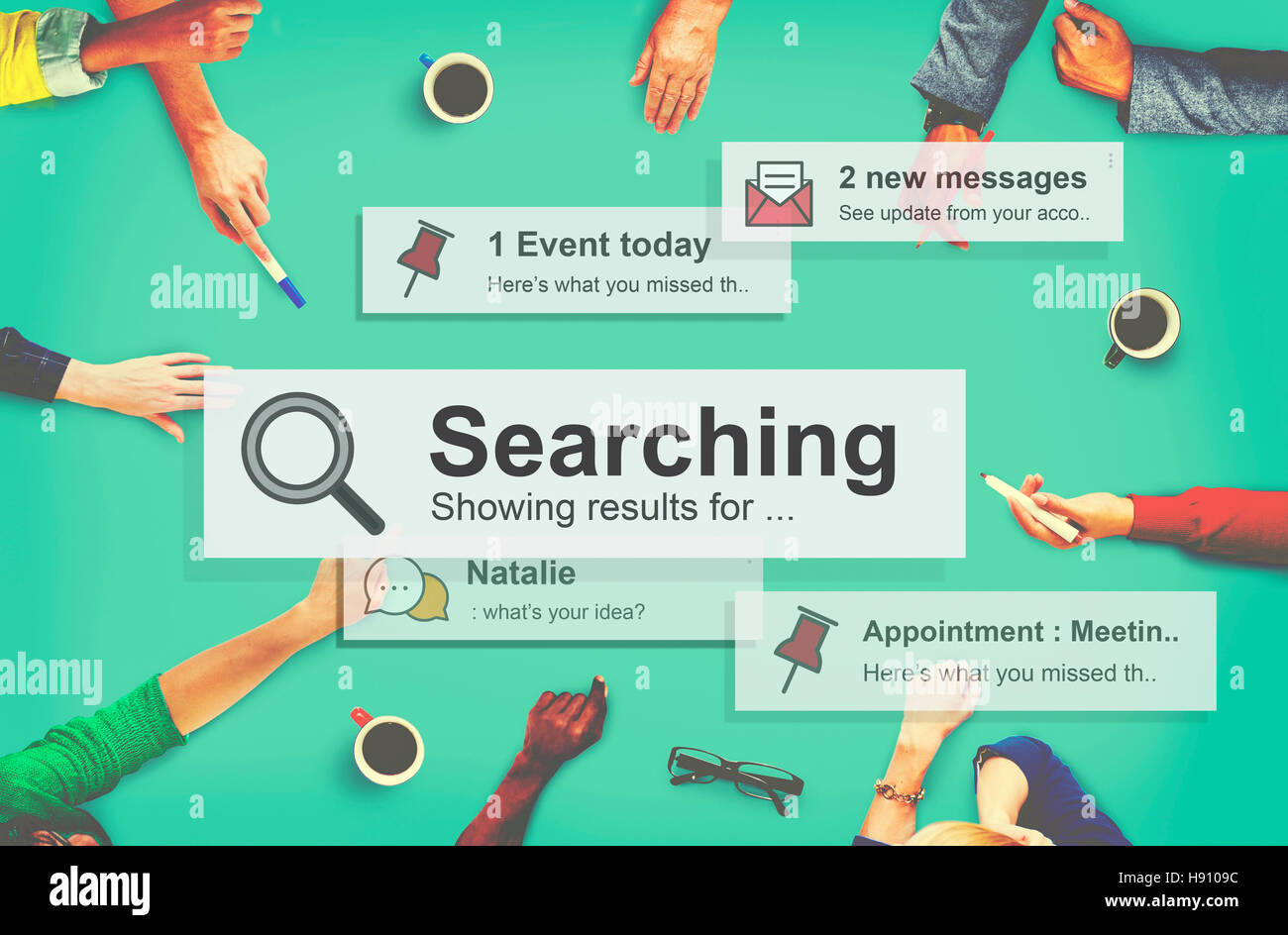 Search Searching Exploration Discover Inspect Finding Concept Stock ...