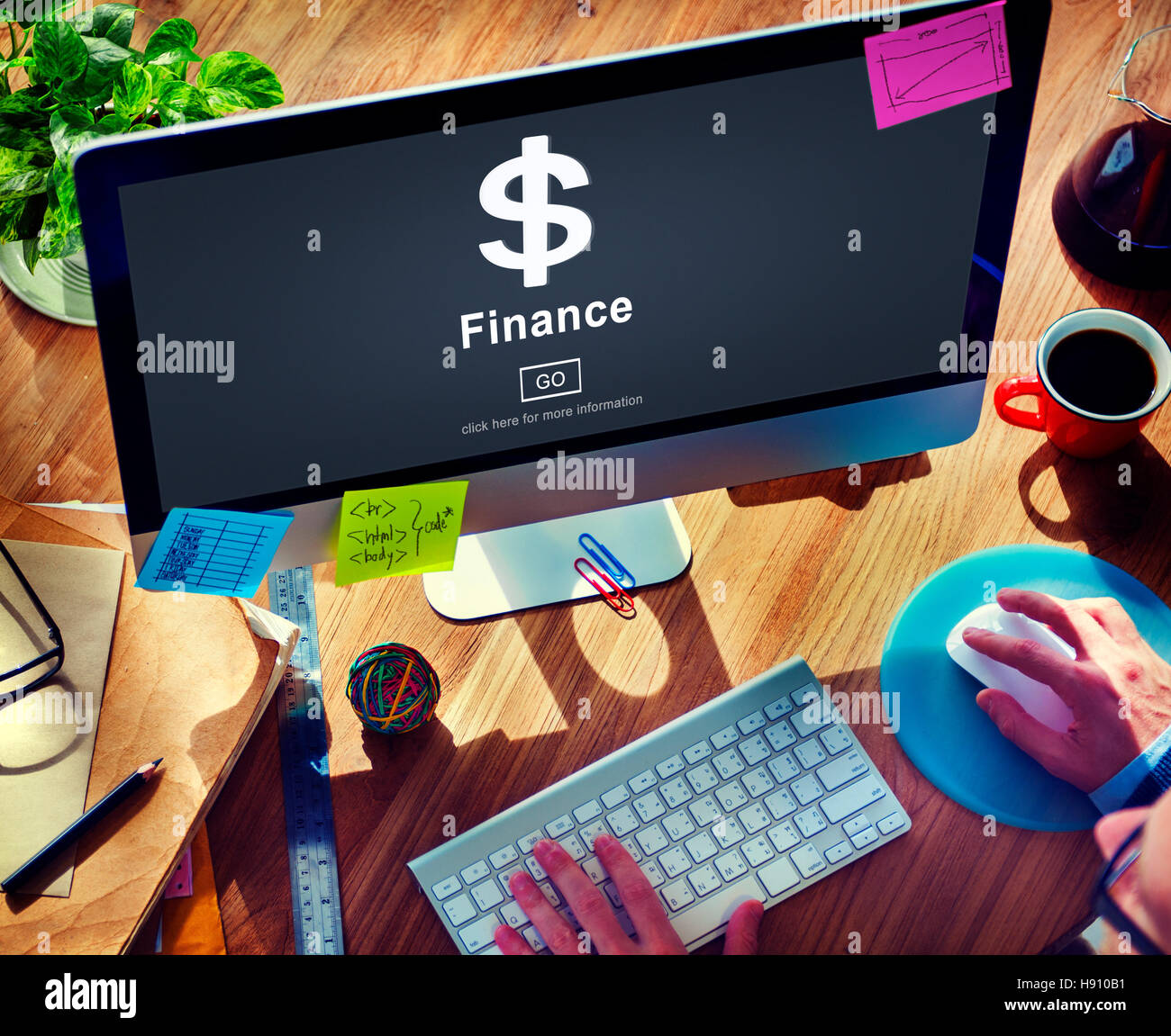 Finance Financial Economy Budget Bookkeeping Concept Stock Photo - Alamy