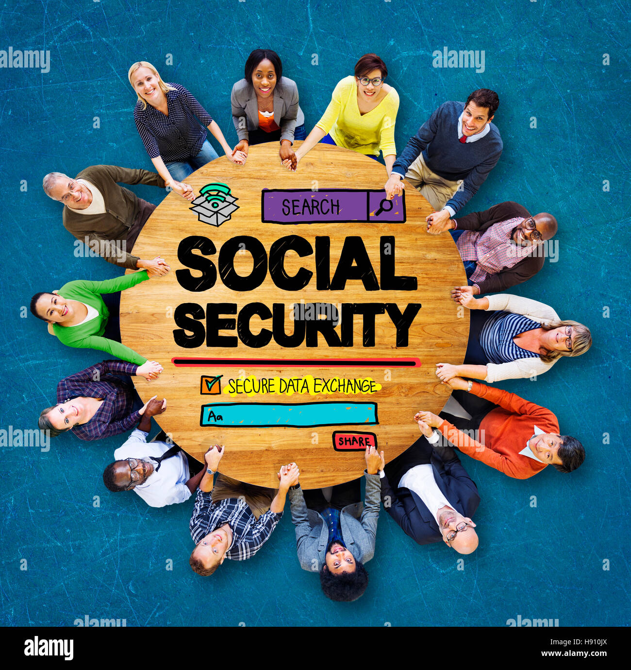 Social Security Welfare Retirement Payment Concept Stock Photo - Alamy