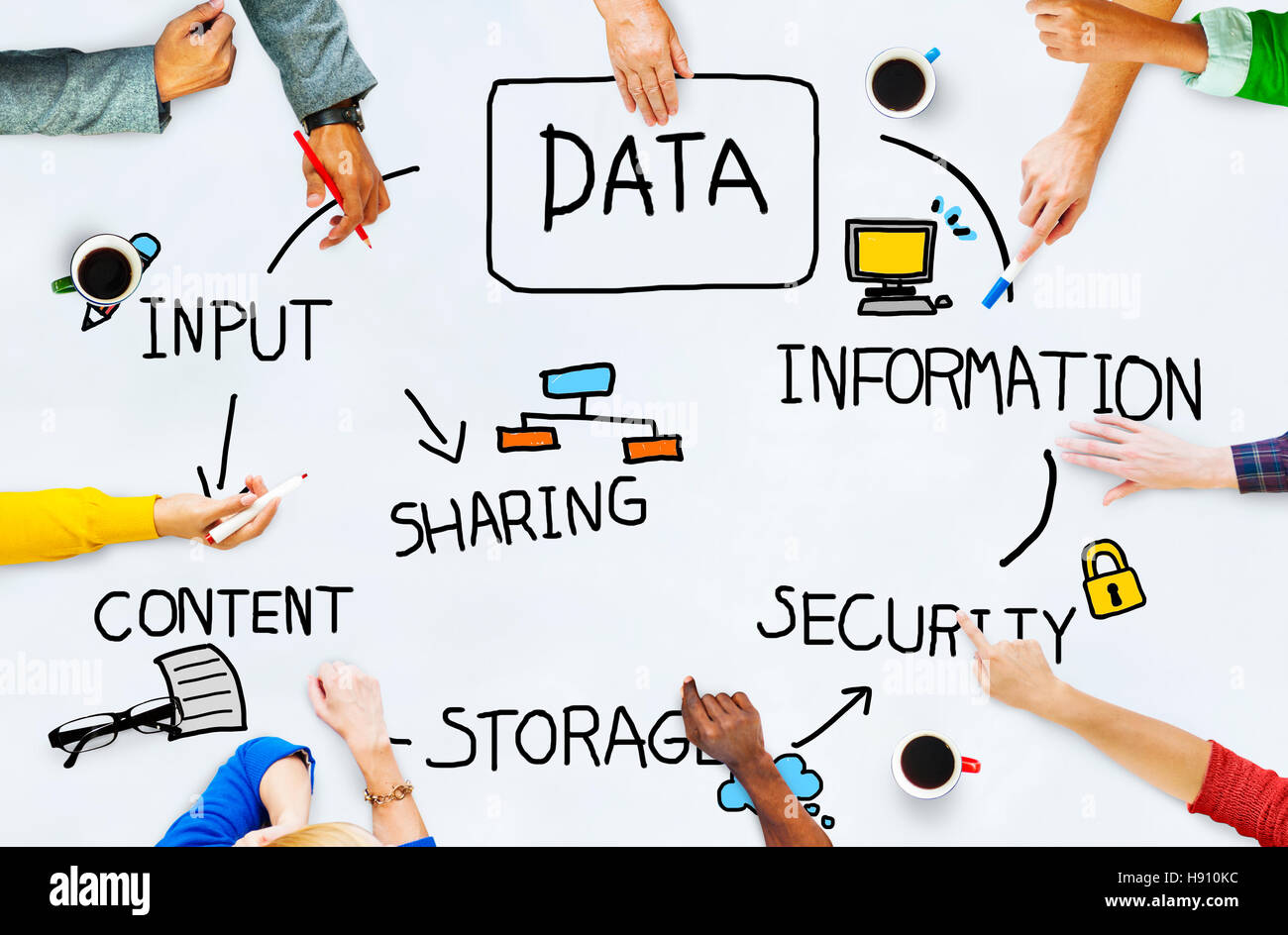 Global data storage hi-res stock photography and images - Alamy