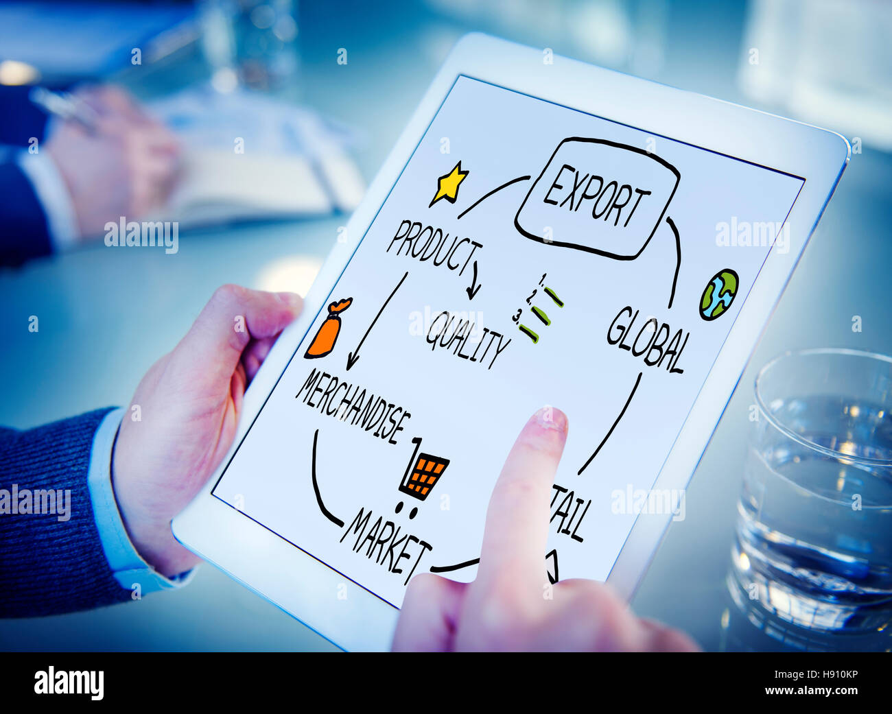 Export Product Merchandise Retail Quality Concept Stock Photo - Alamy