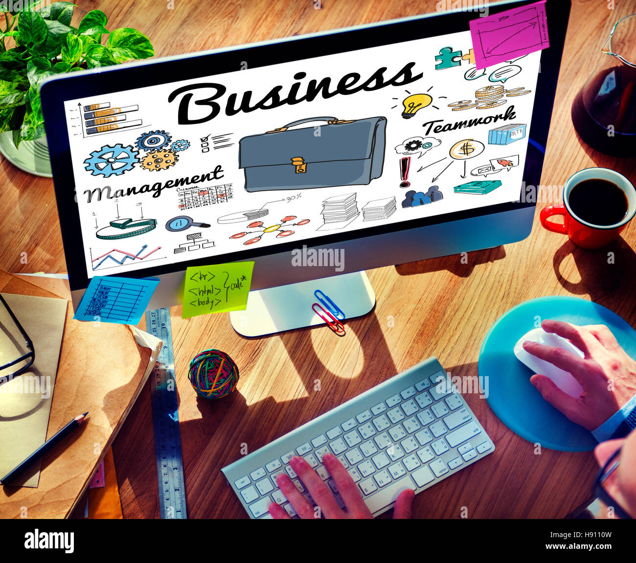 Success connected hi-res stock photography and images - Alamy