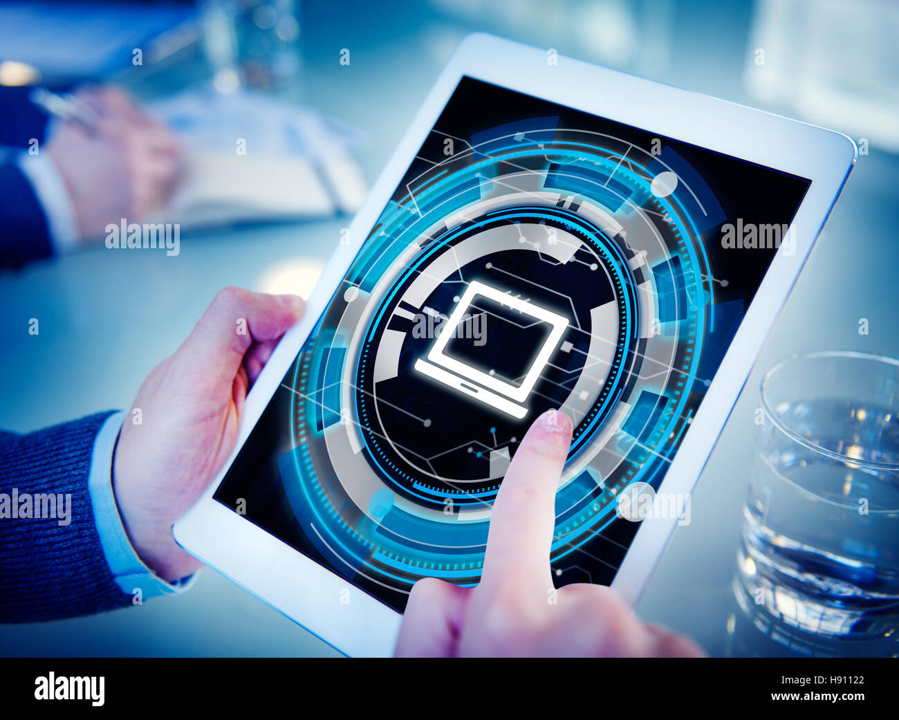 Computer Information Technology Connection Concept Stock Photo - Alamy