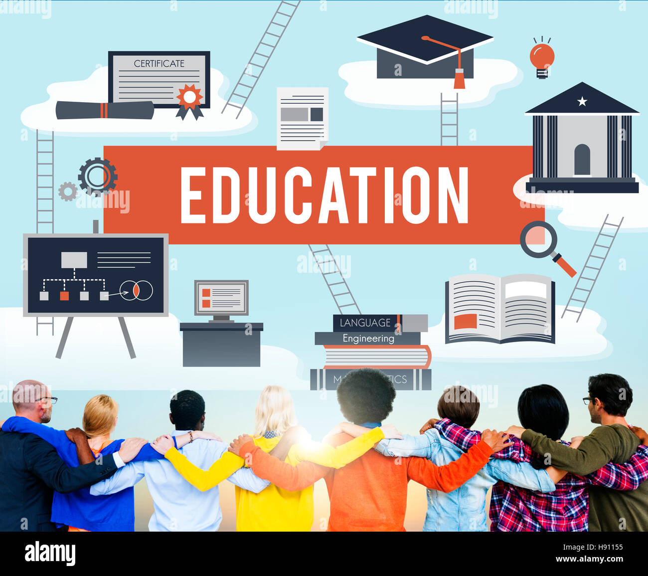 Education Knowledge Learning Studying Ideas Concept Stock Photo - Alamy