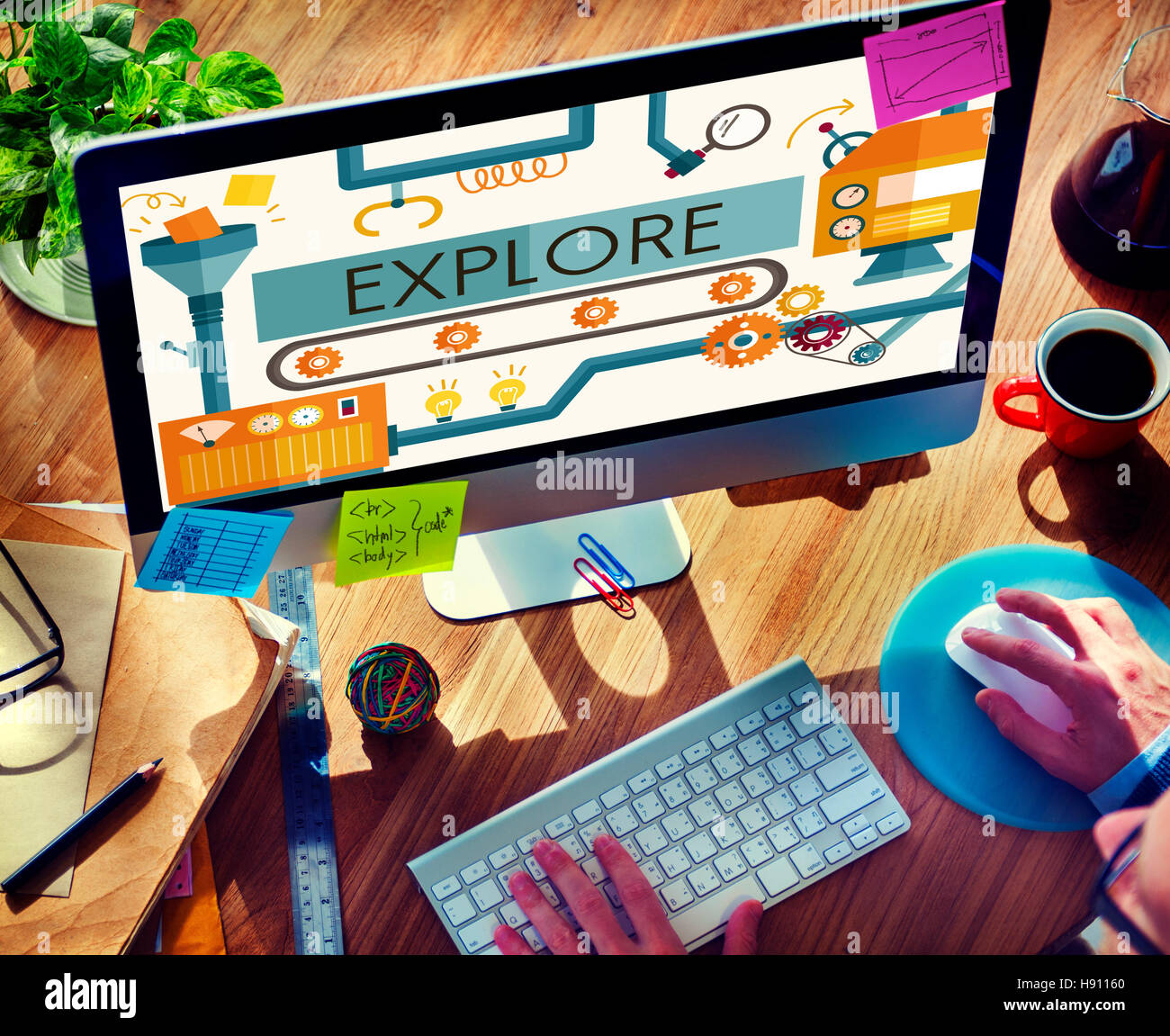 Experiment Explore Try Attempt Concept Stock Photo - Alamy