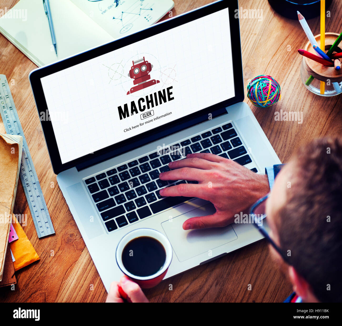 Machine Engine Industrial Manufacturing Process Concept Stock Photo - Alamy