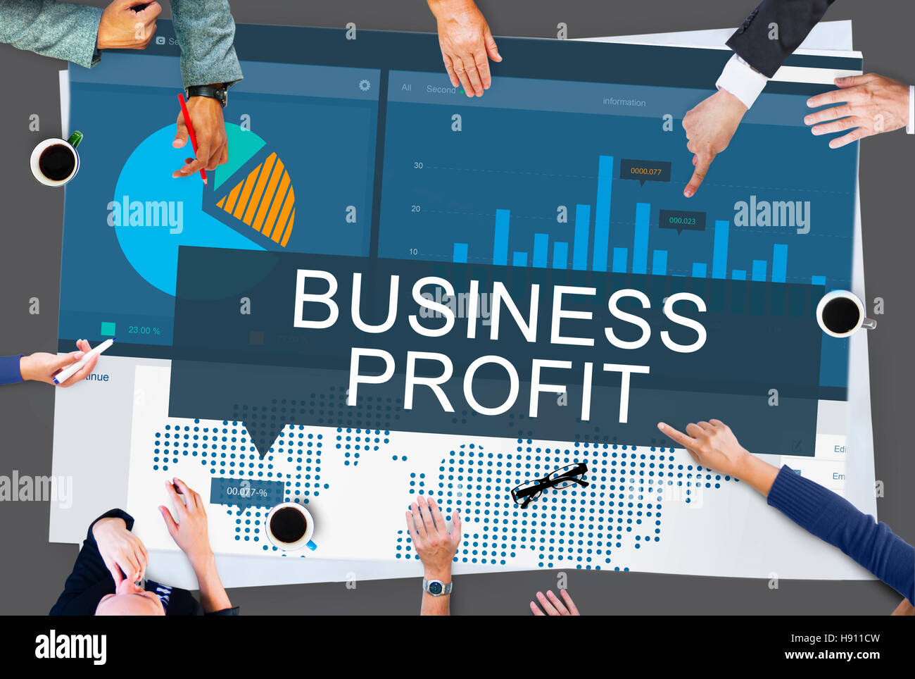 Accounting Analysis Business Graphic Success Concept Stock Photo - Alamy