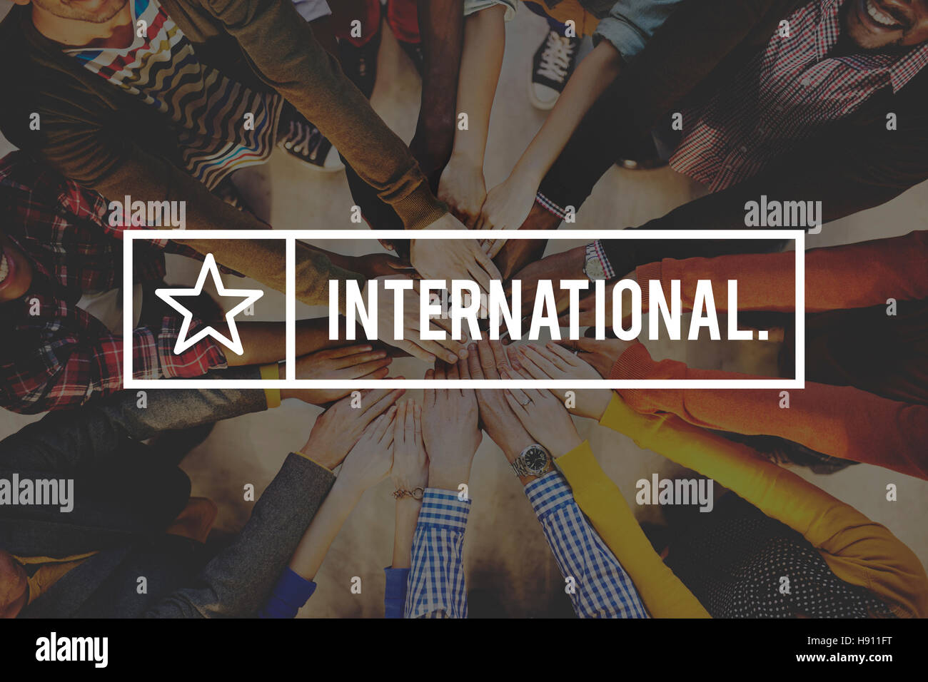 international Global Community Journey Concept Stock Photo - Alamy