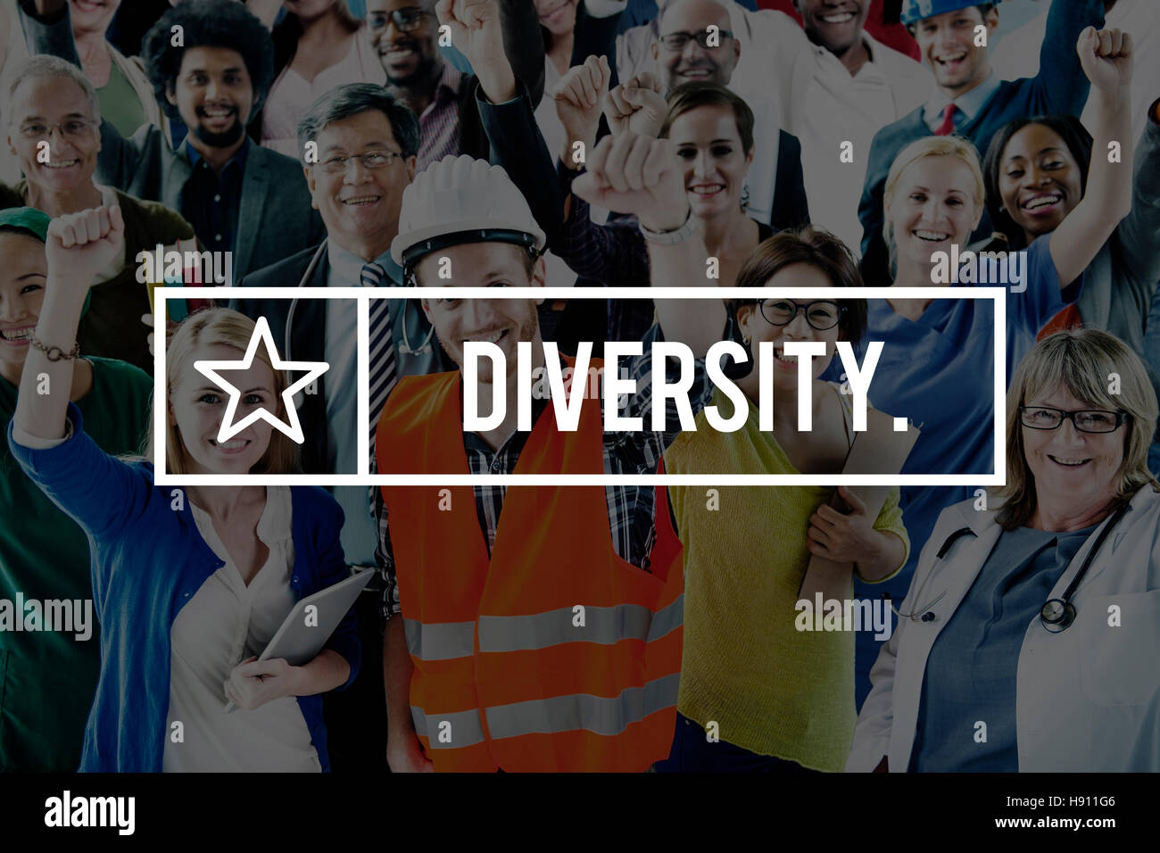 Diversity Society Variation Race Community Concept Stock Photo - Alamy