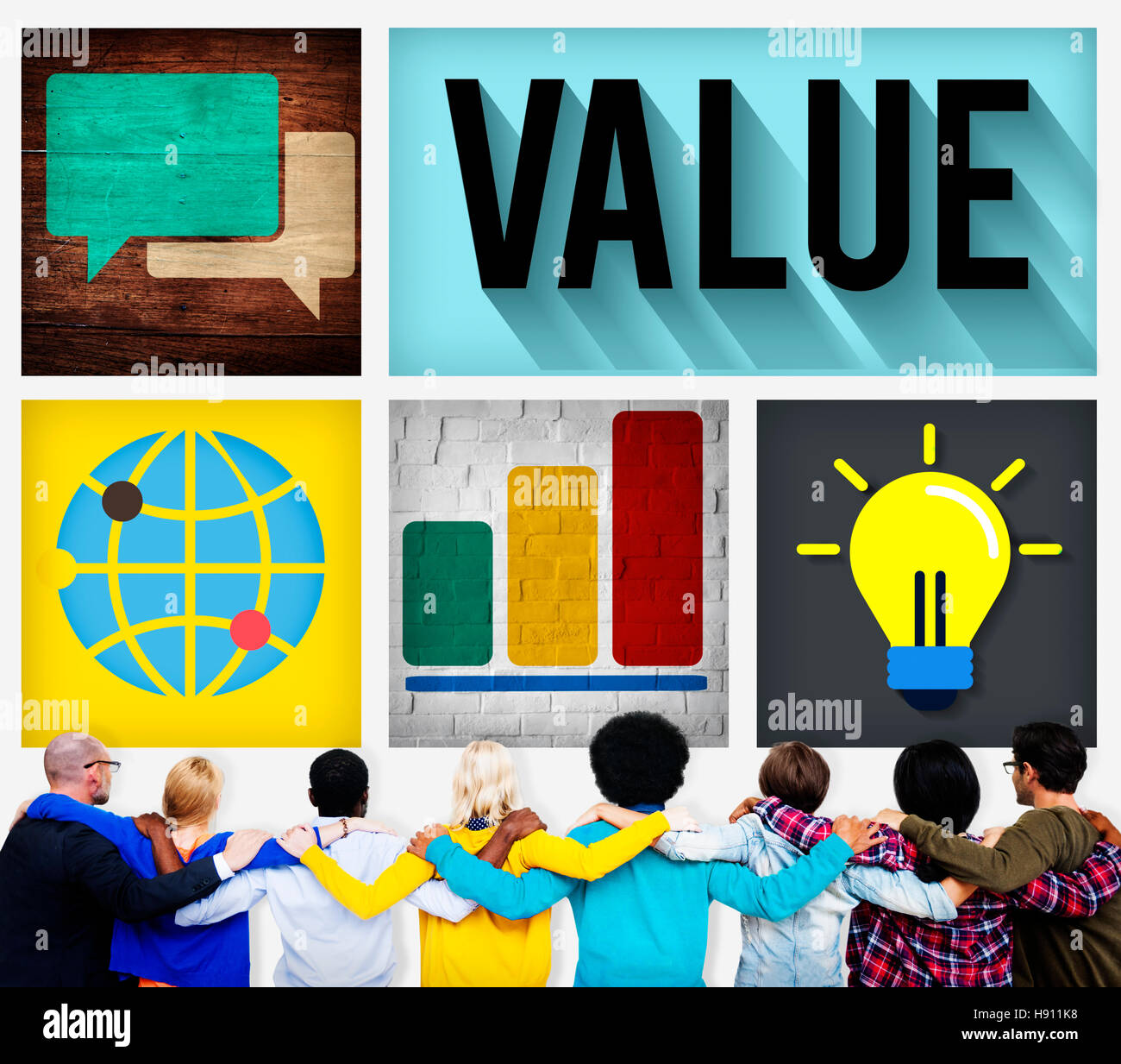 Values Respect Money Economy Finance Concept Stock Photo - Alamy