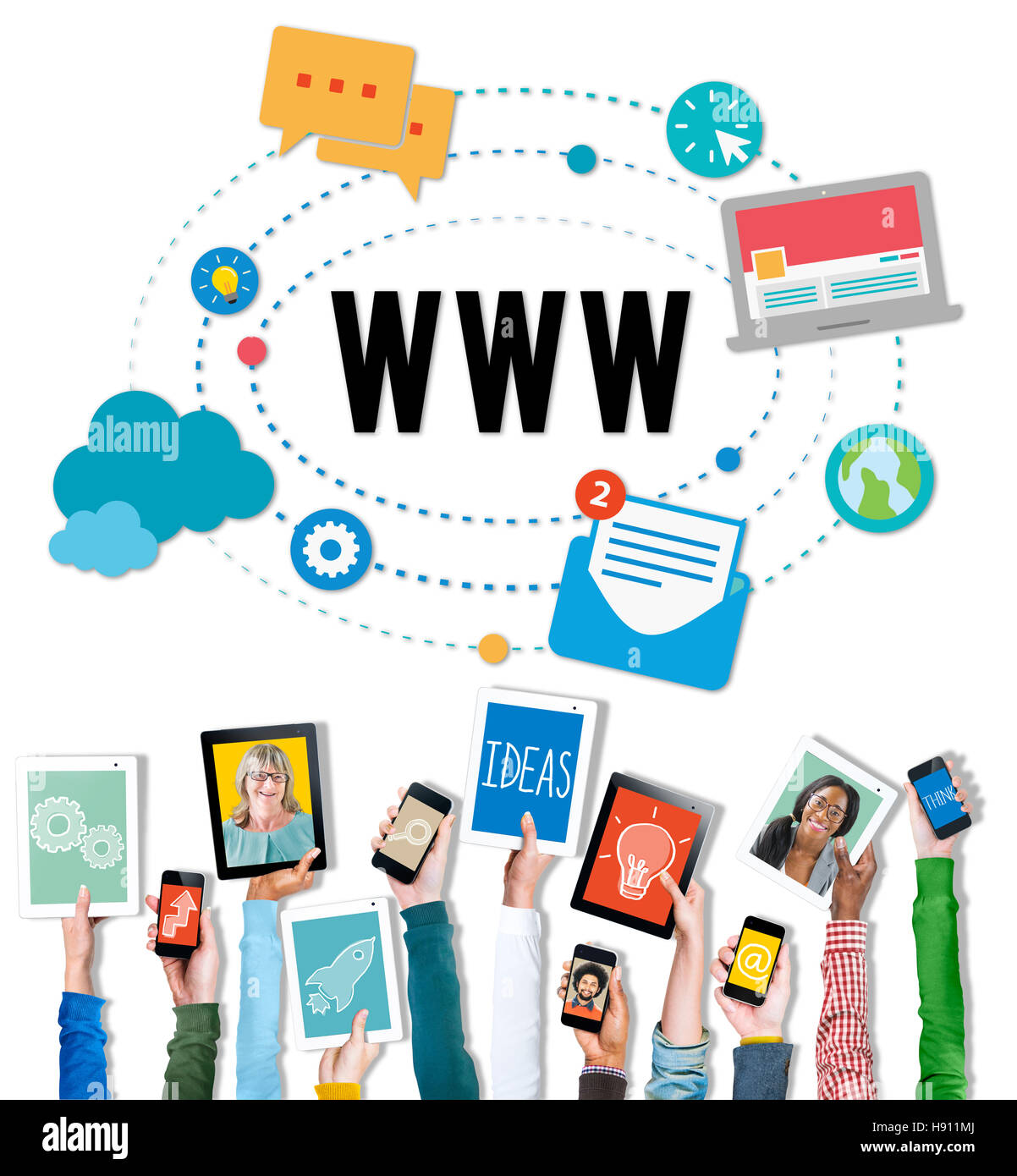Web internet hi-res stock photography and images - Alamy