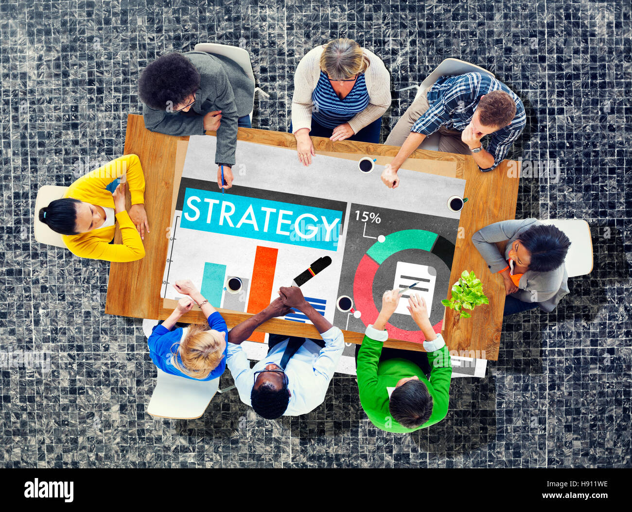 Strategy Plan Marketing Data Ideas Innovation Concept Stock Photo - Alamy