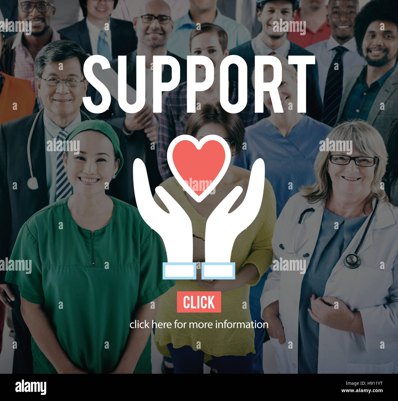 Support Charity Organization Social Help Concept Stock Photo - Alamy