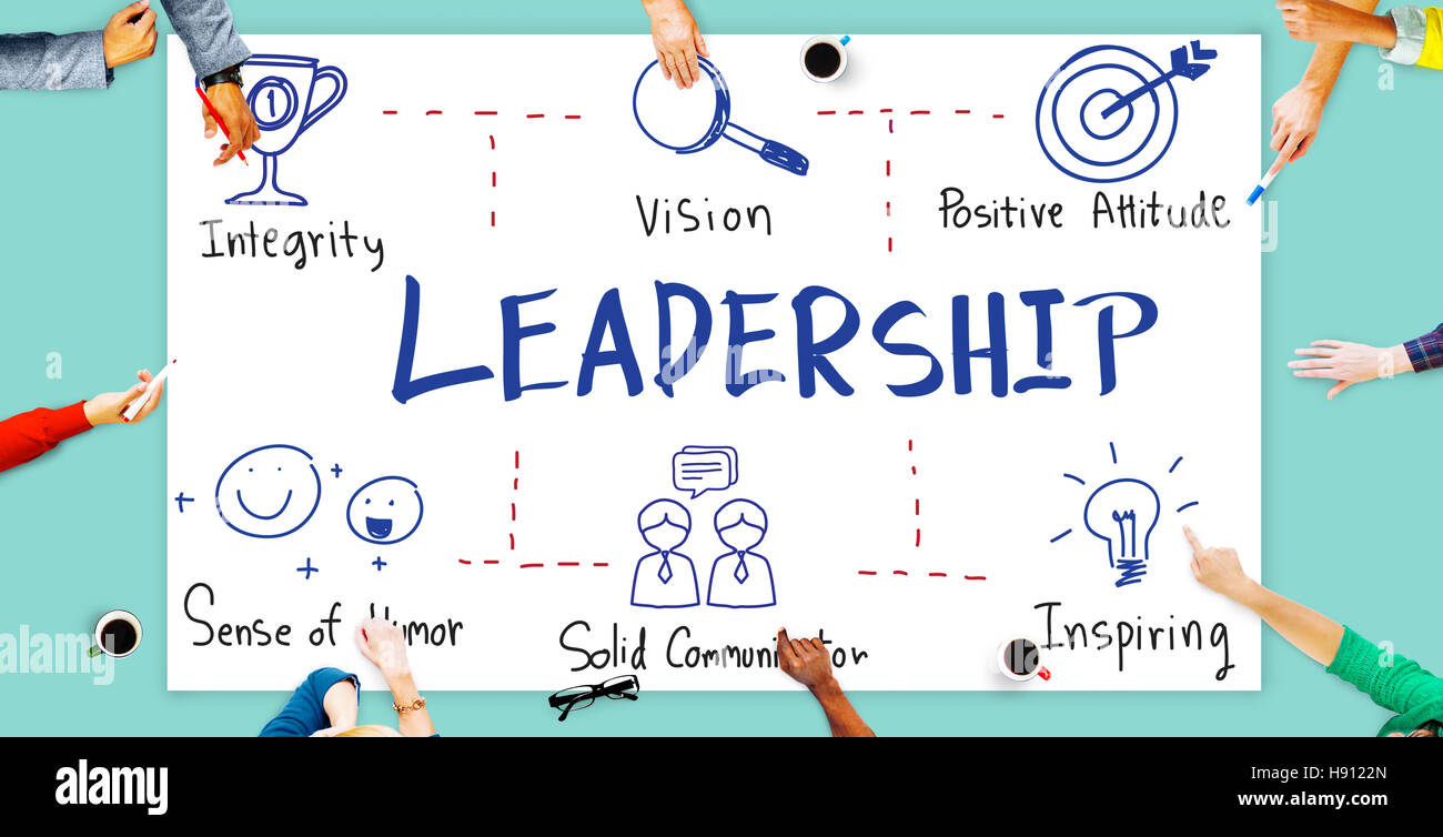 Leadership success skills drawing graphic hi-res stock photography and ...