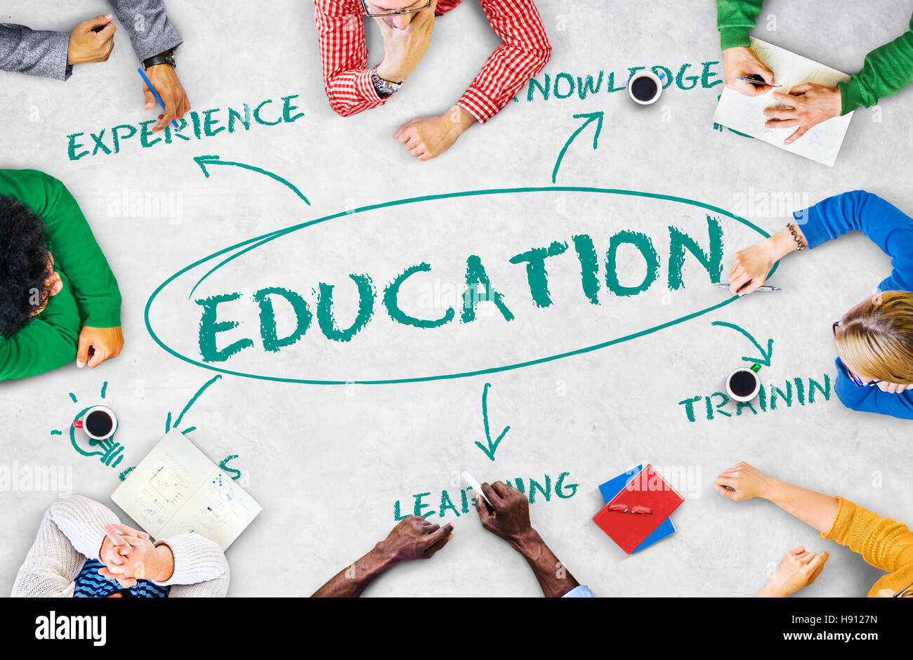 Education Learning Academics Concept Stock Photo - Alamy
