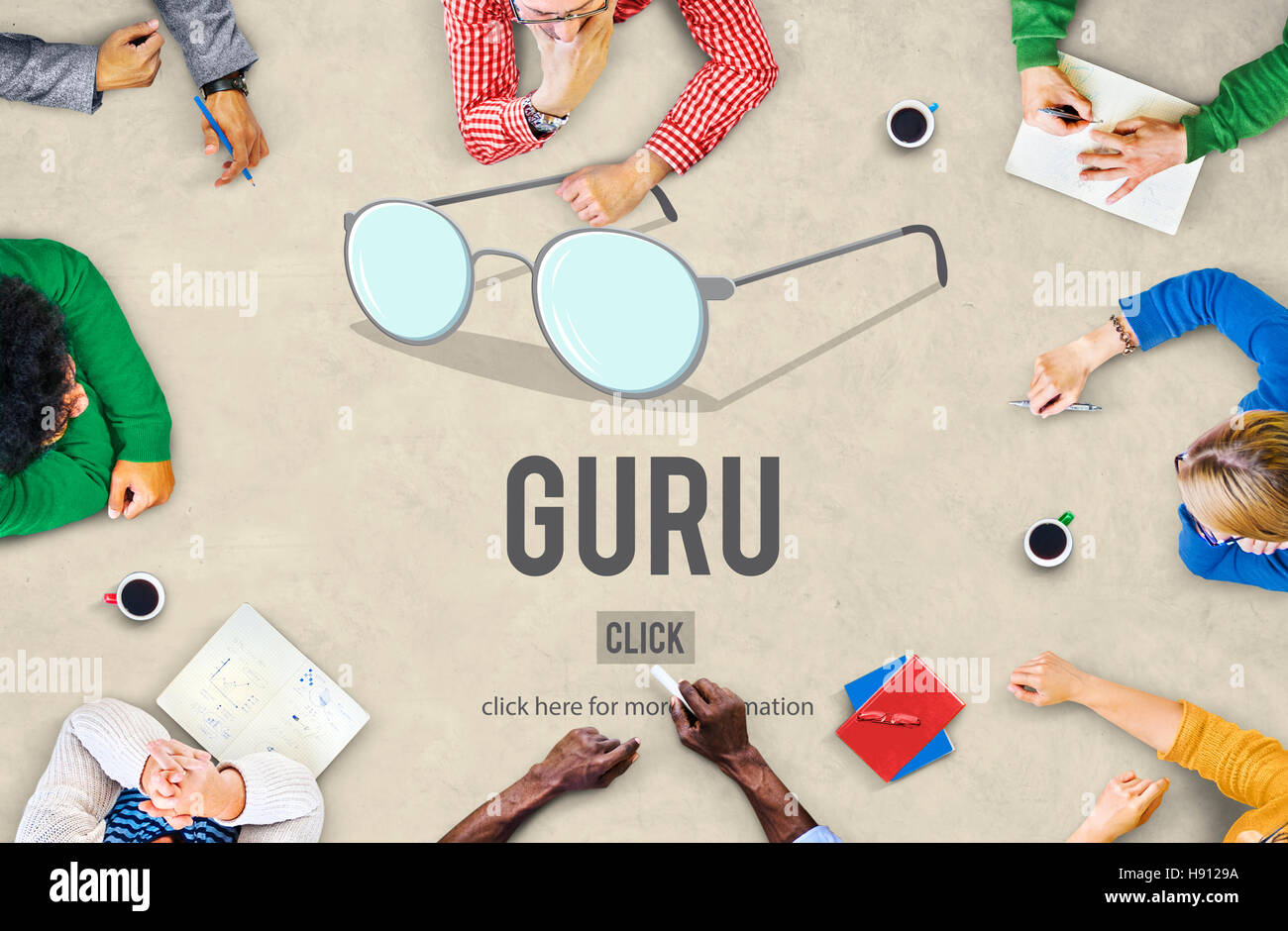 Guru Master Mentor Leader Professional Concept Stock Photo - Alamy