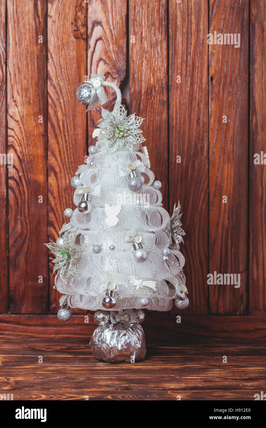 Handmade Christmas tree Stock Photo - Alamy