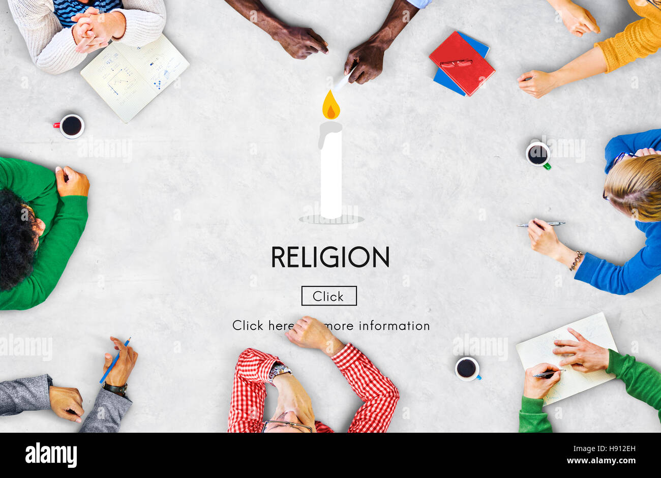 Religion Faith Believe God Hope Spirituality Pray Concept Stock Photo ...