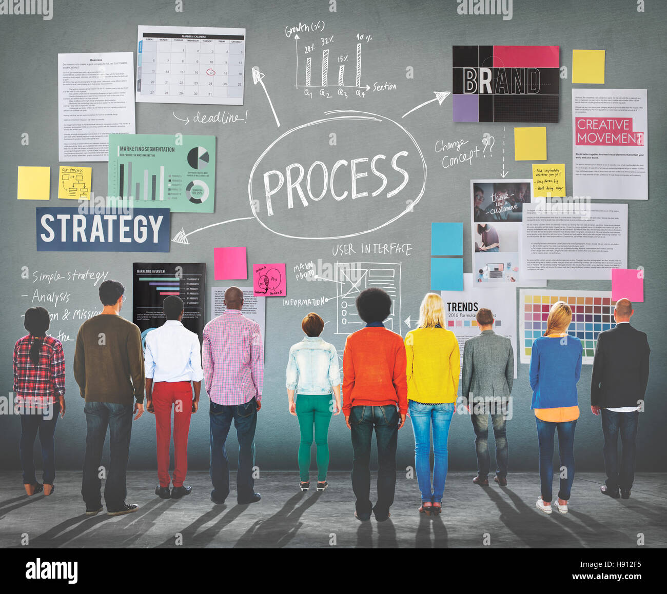 Process Action Activity Practice Procedure Task Concept Stock Photo - Alamy