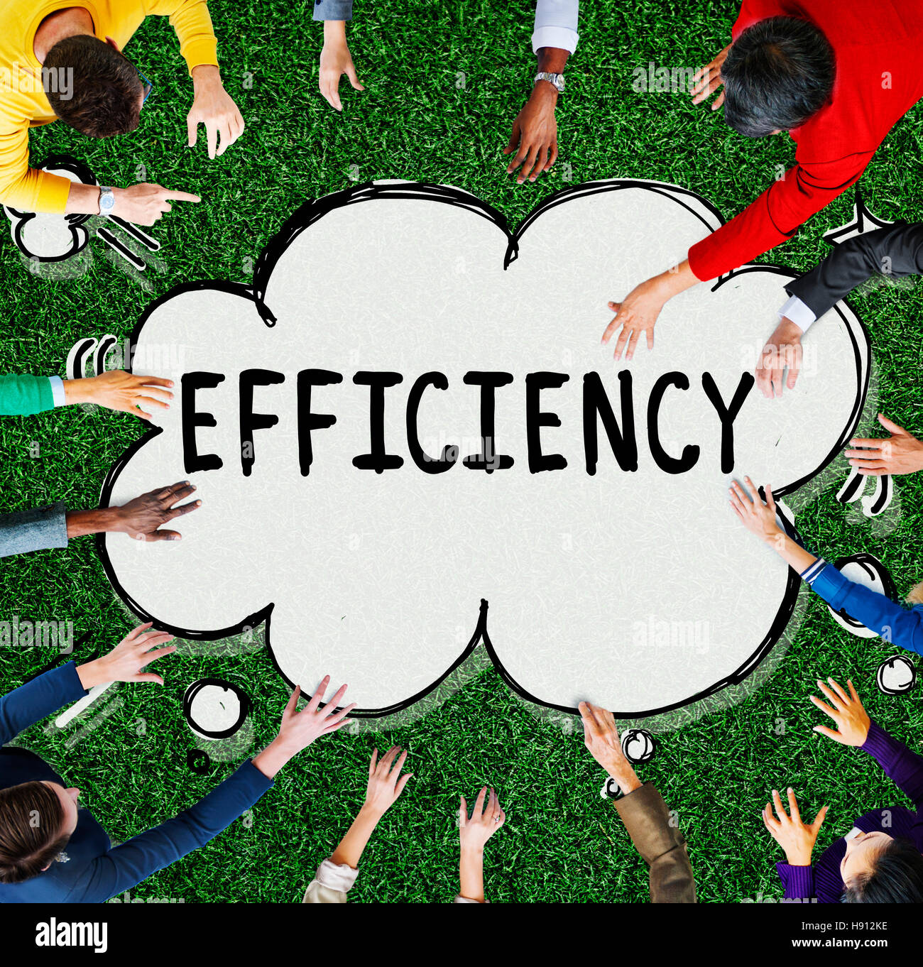 Efficiency Ability Quality Skill Expert Excellence Concept Stock Photo ...
