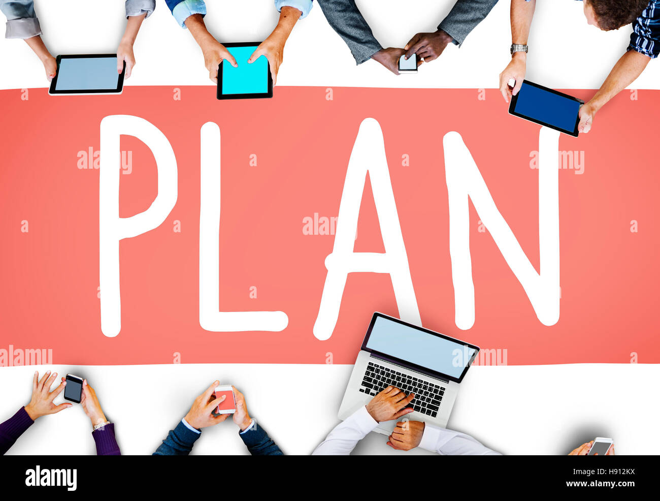 Plan Vision Planning Thinking Strategy Concept Stock Photo - Alamy