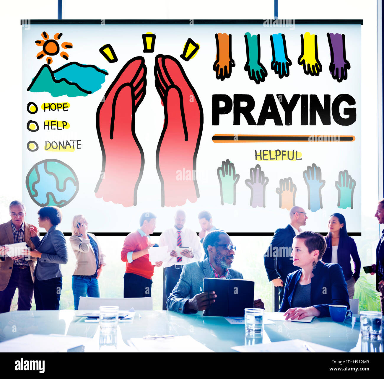 Pray Praying Hope Help Spirituality Religion Concept Stock Photo - Alamy