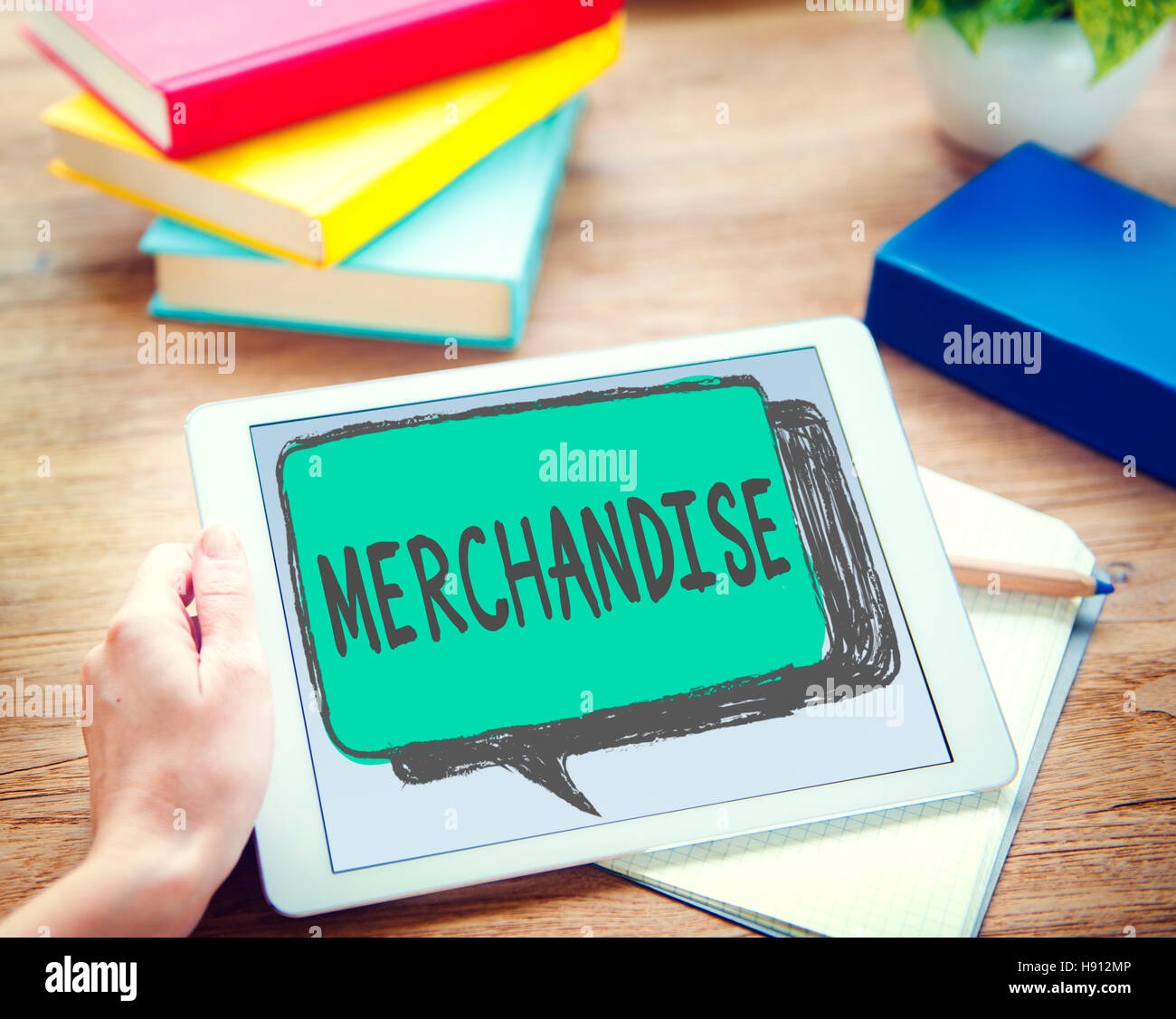 Merchandise Product Marketing ConsumerSell Concept Stock Photo - Alamy
