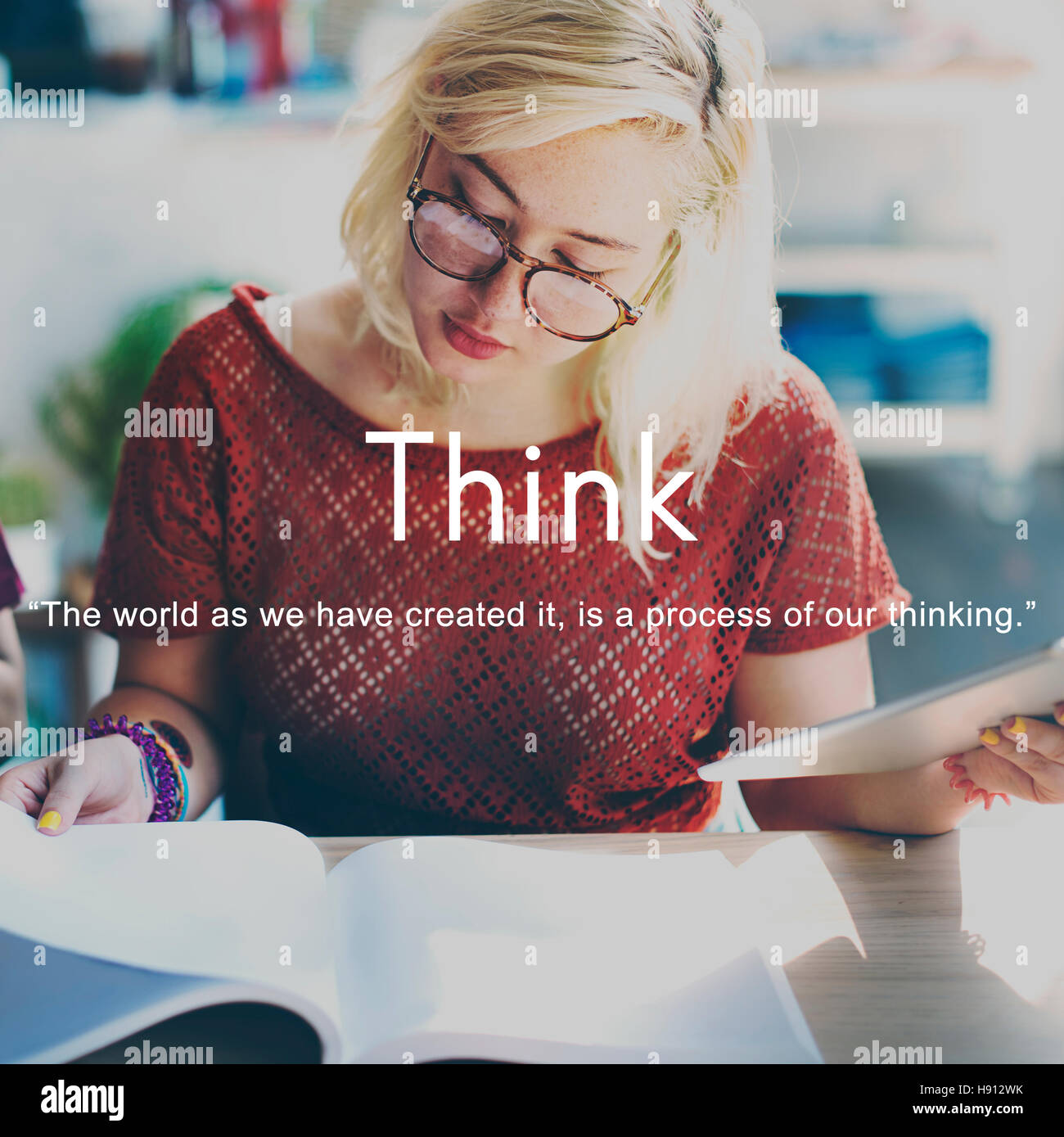 Think Ideas Creativity Strategy Visionary Planning Thinking Concept ...