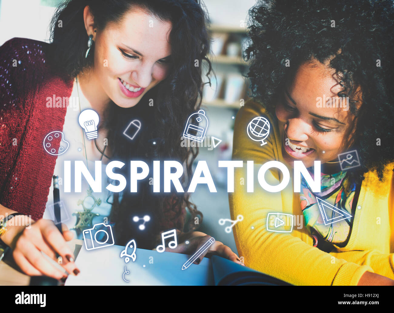 Creativity Design Process Graphics Concept Stock Photo - Alamy