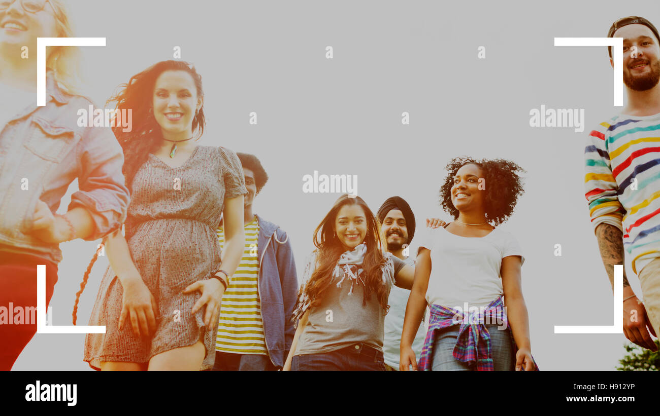 Camera Focus Frame Border Copy Space Concept Stock Photo - Alamy