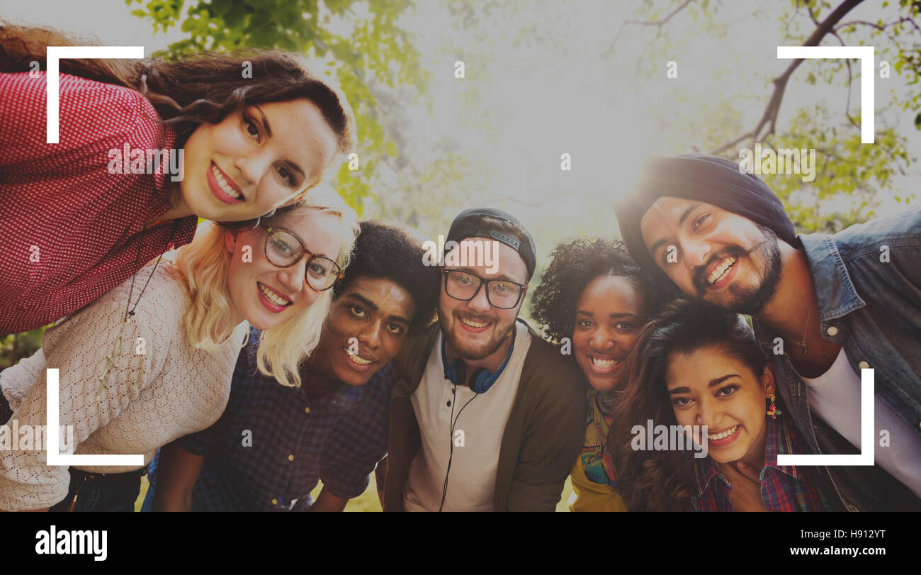 Camera Focus Frame Border Copy Space Concept Stock Photo - Alamy
