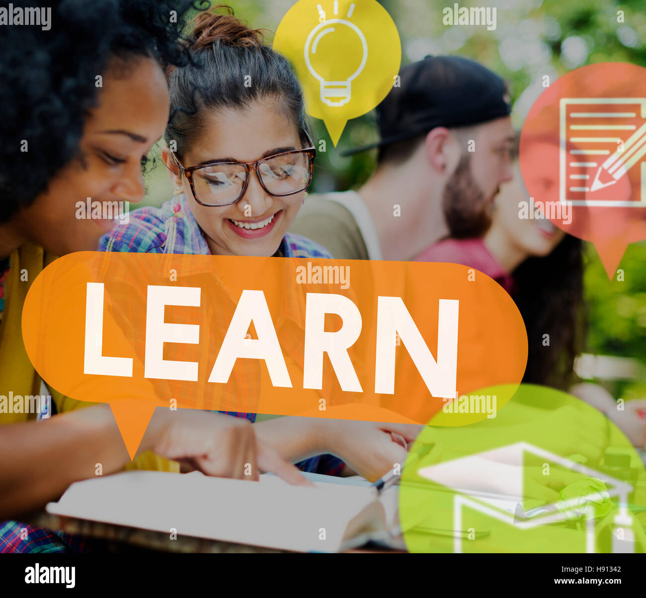 Learn Intelligence Knowledge Studying Wisdom Concept Stock Photo - Alamy