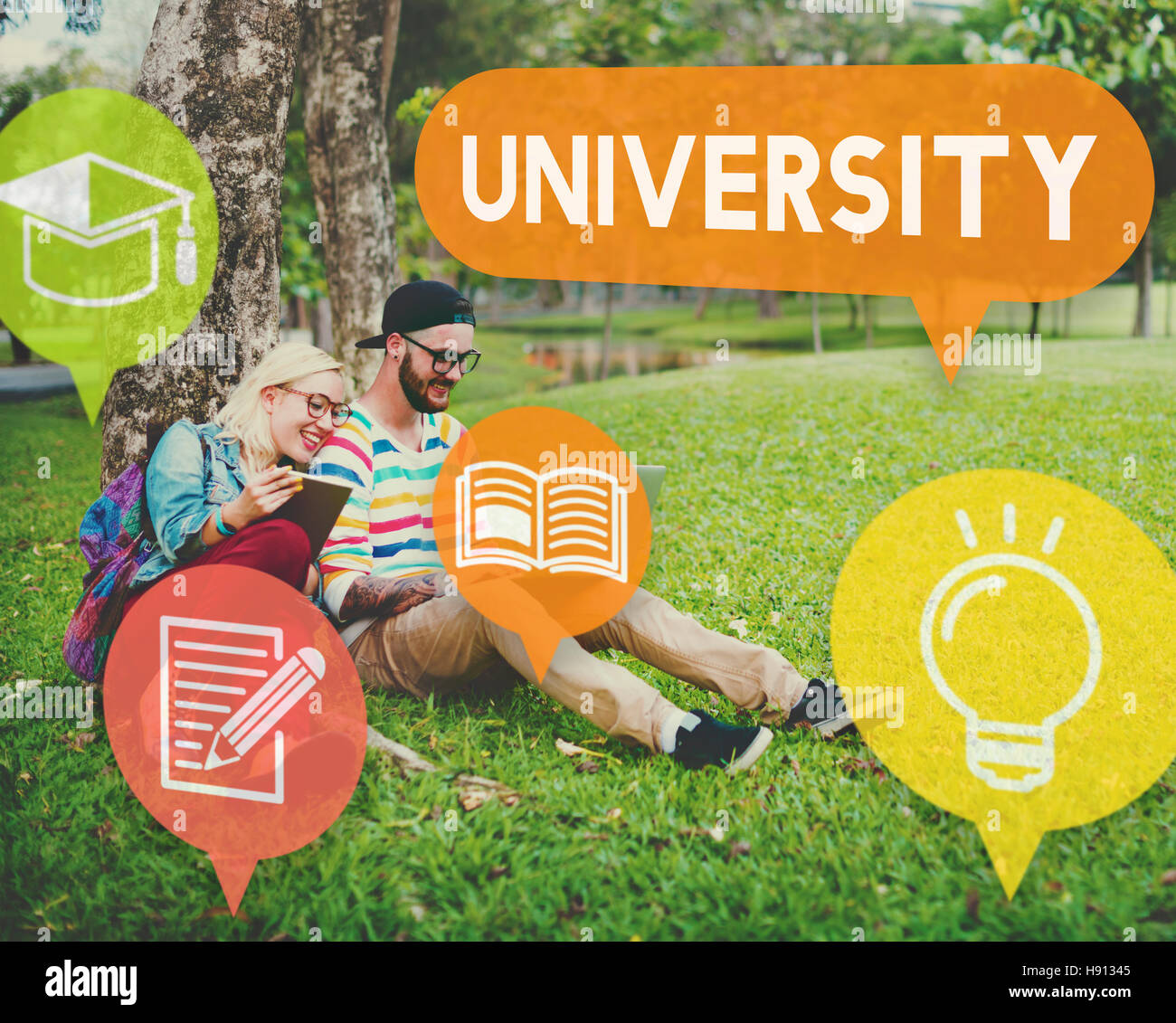 University Research Education College Concept Stock Photo - Alamy