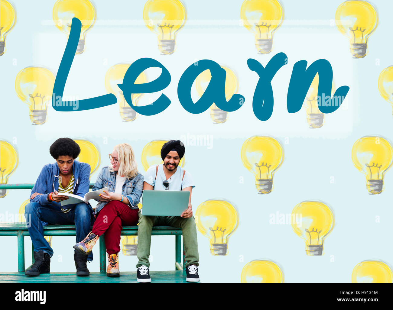 Learn Education Study Progress Knowledge Concept Stock Photo - Alamy