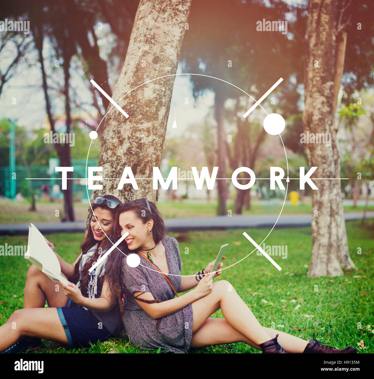 Teamwork Team Collaboration Connection Unity Concept Stock Photo - Alamy