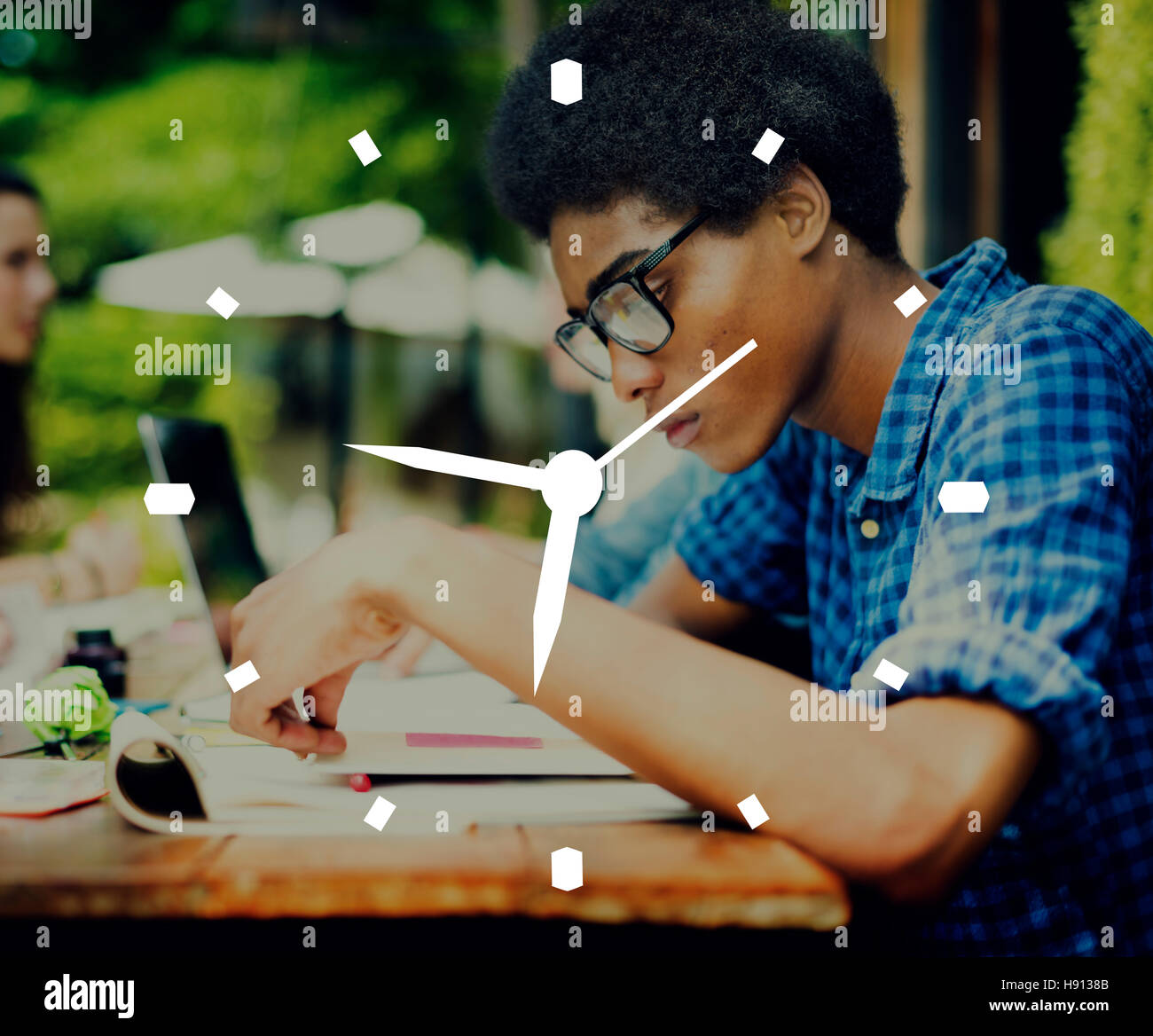 Lifetime Time Management Timer Minute Concept Stock Photo - Alamy