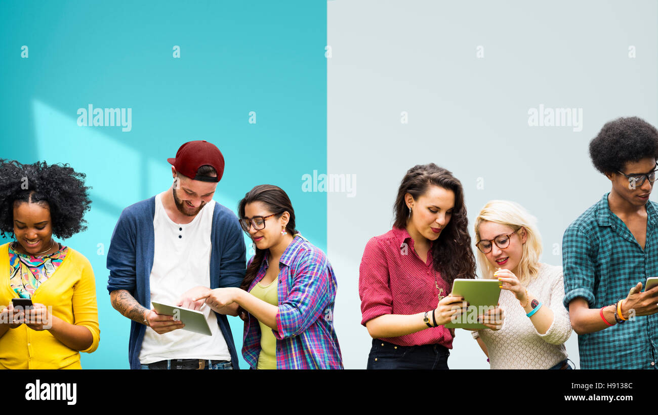 Colleagues Connection Student Relationship Team Concept Stock Photo - Alamy