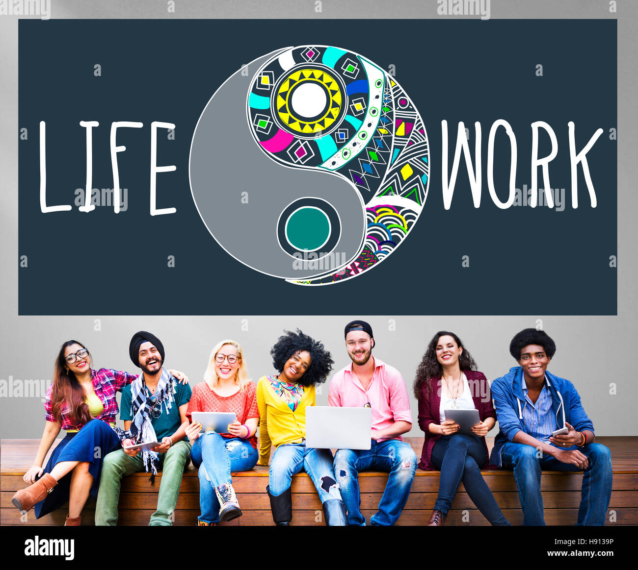 College life balance hi-res stock photography and images - Alamy