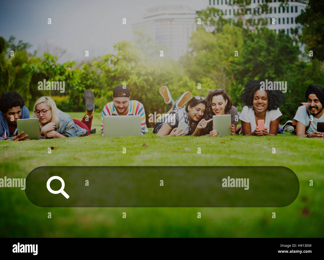 Search Box Web Online Technology Internet Website Concept Stock Photo ...