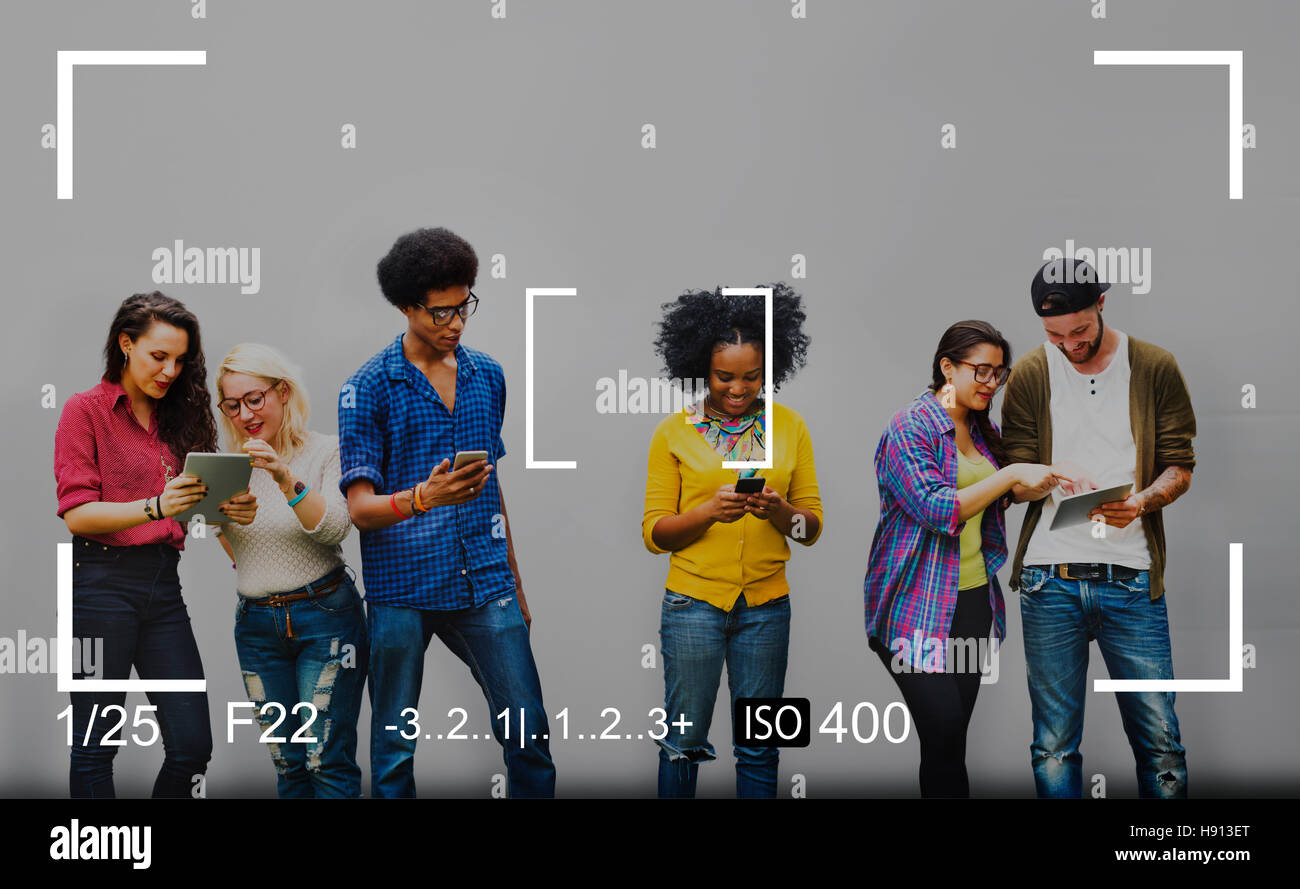 Photography Focus Camera View Concept Stock Photo - Alamy