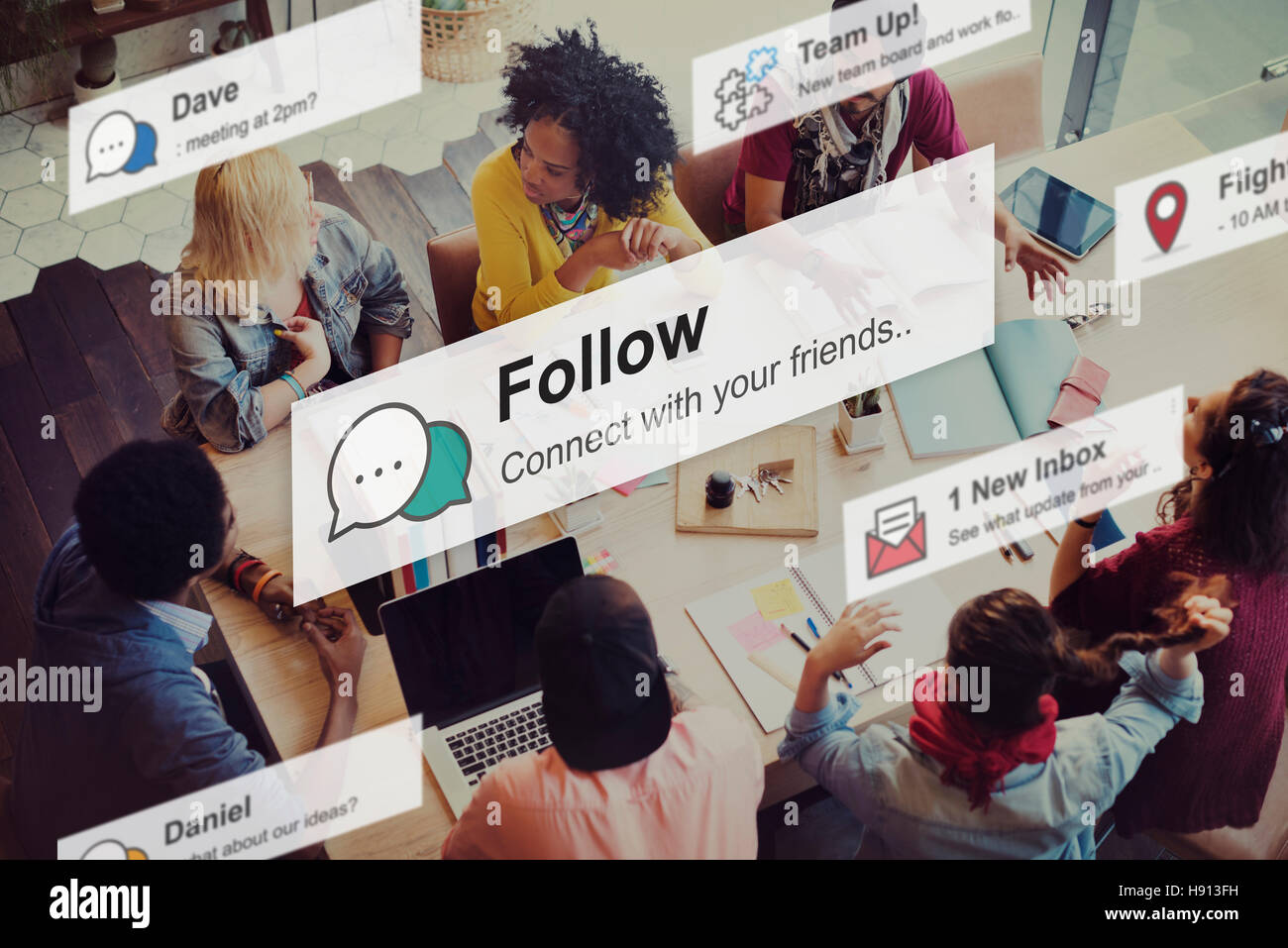 Team followers hi-res stock photography and images - Alamy