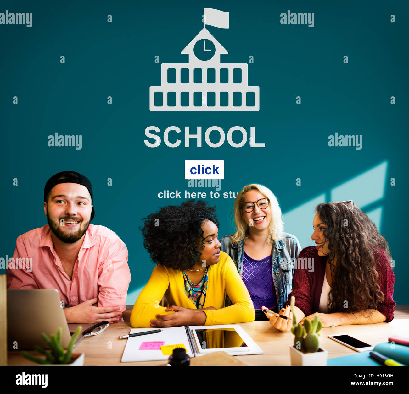 School Education Wisdom Knowledge Learn Concept Stock Photo - Alamy