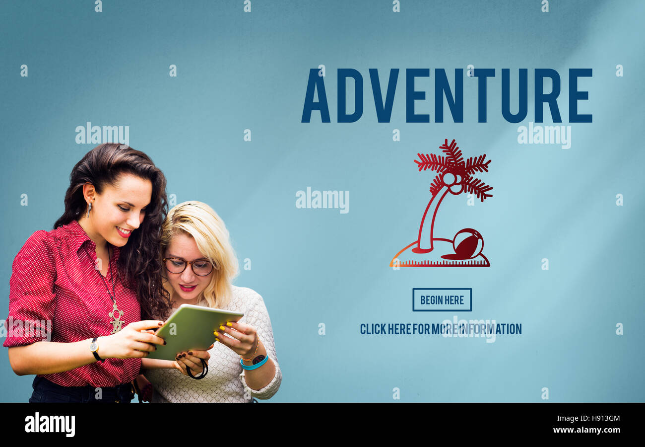 Adventure Experience Explore Journey Travel Concept Stock Photo - Alamy