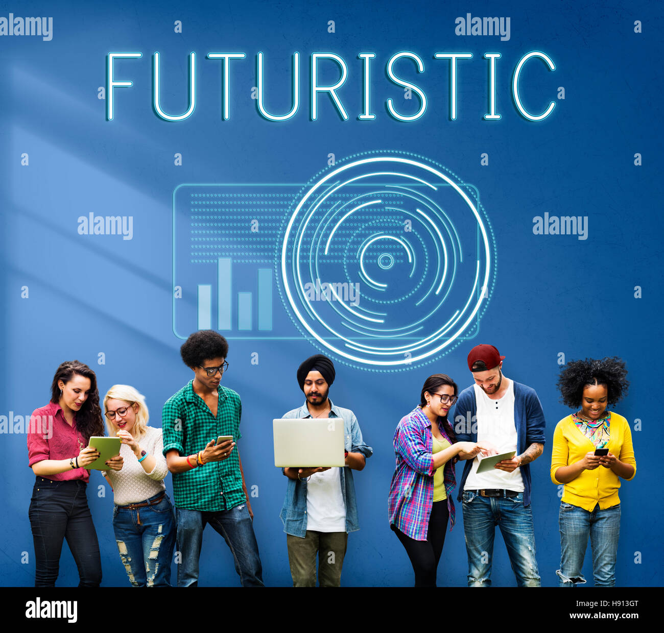 Technology Digital Innovation Futuristic Advanced Concept Stock Photo ...