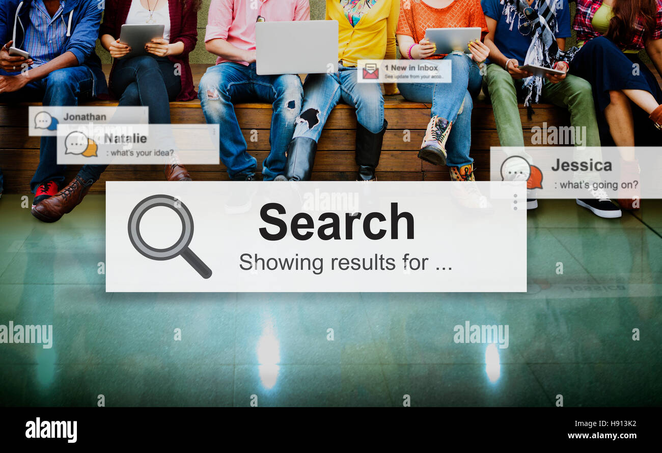 Search Searching Exploration Discover Inspect Finding Concept Stock ...
