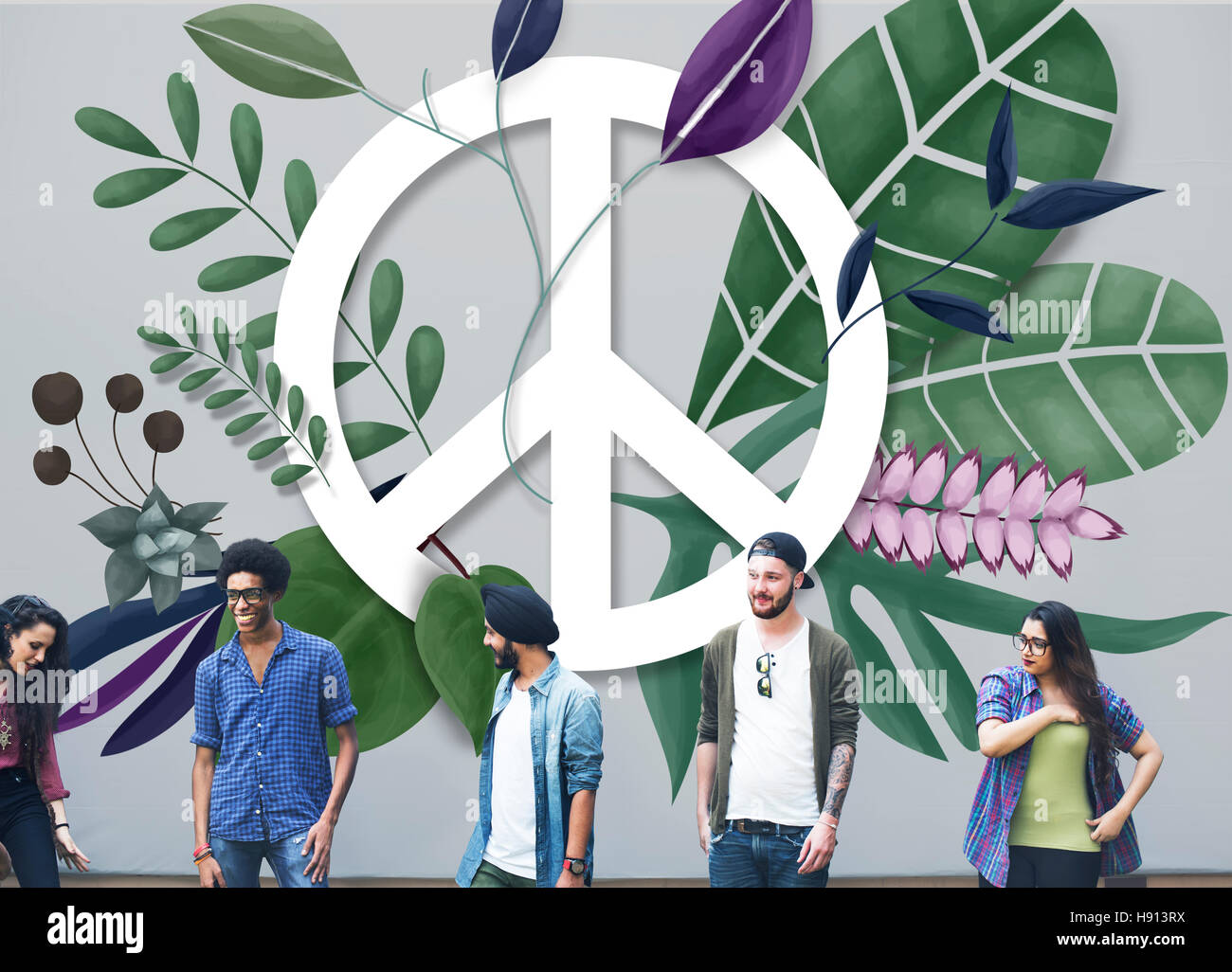 Sixties hippie fashion hi-res stock photography and images - Alamy